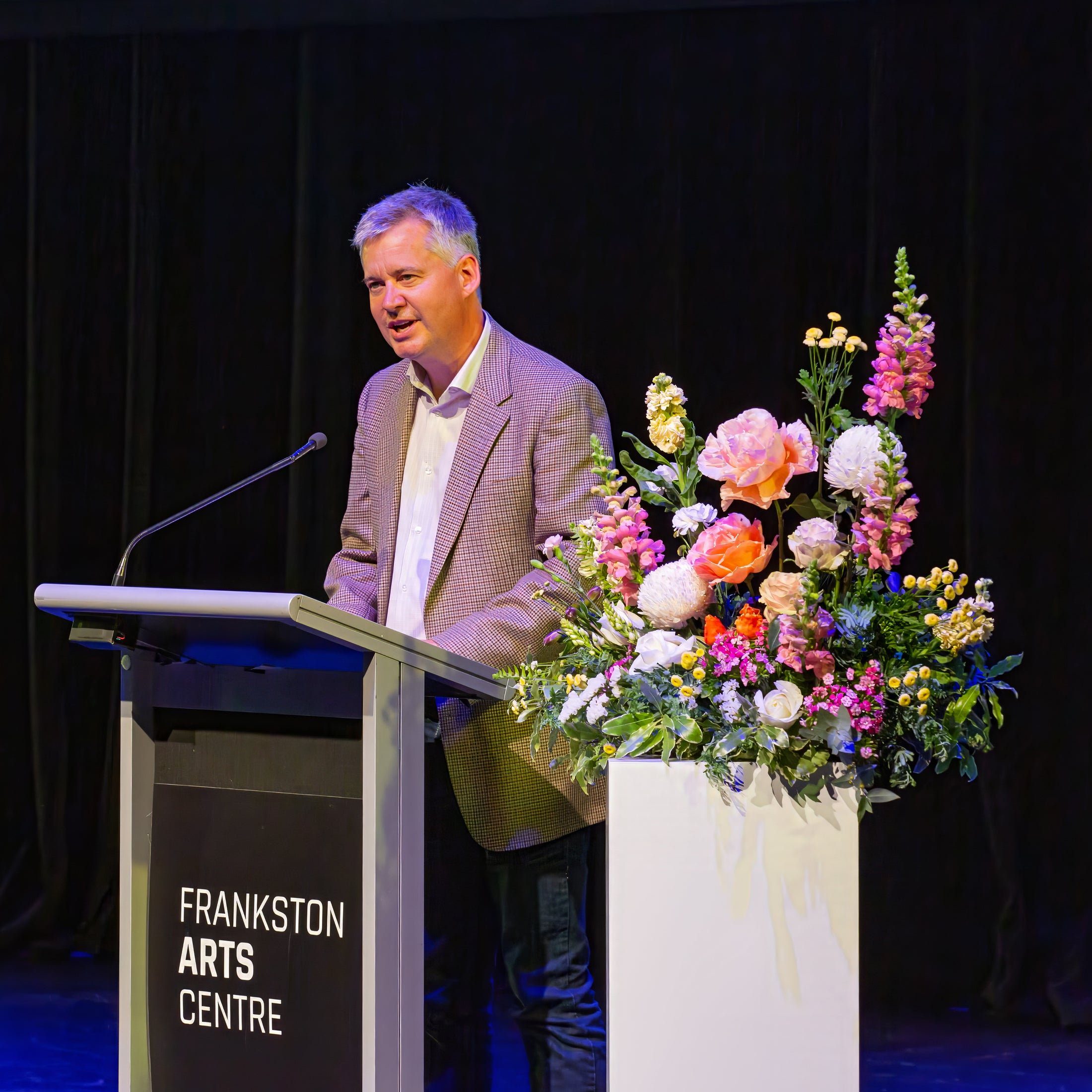 Flower arranging brining nature in with our 'Blooming Meadow' flower w ...